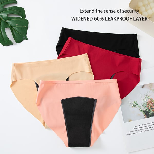 Ice Silk Seamless One-piece Absorbent Leak-Proof Briefs – civeed