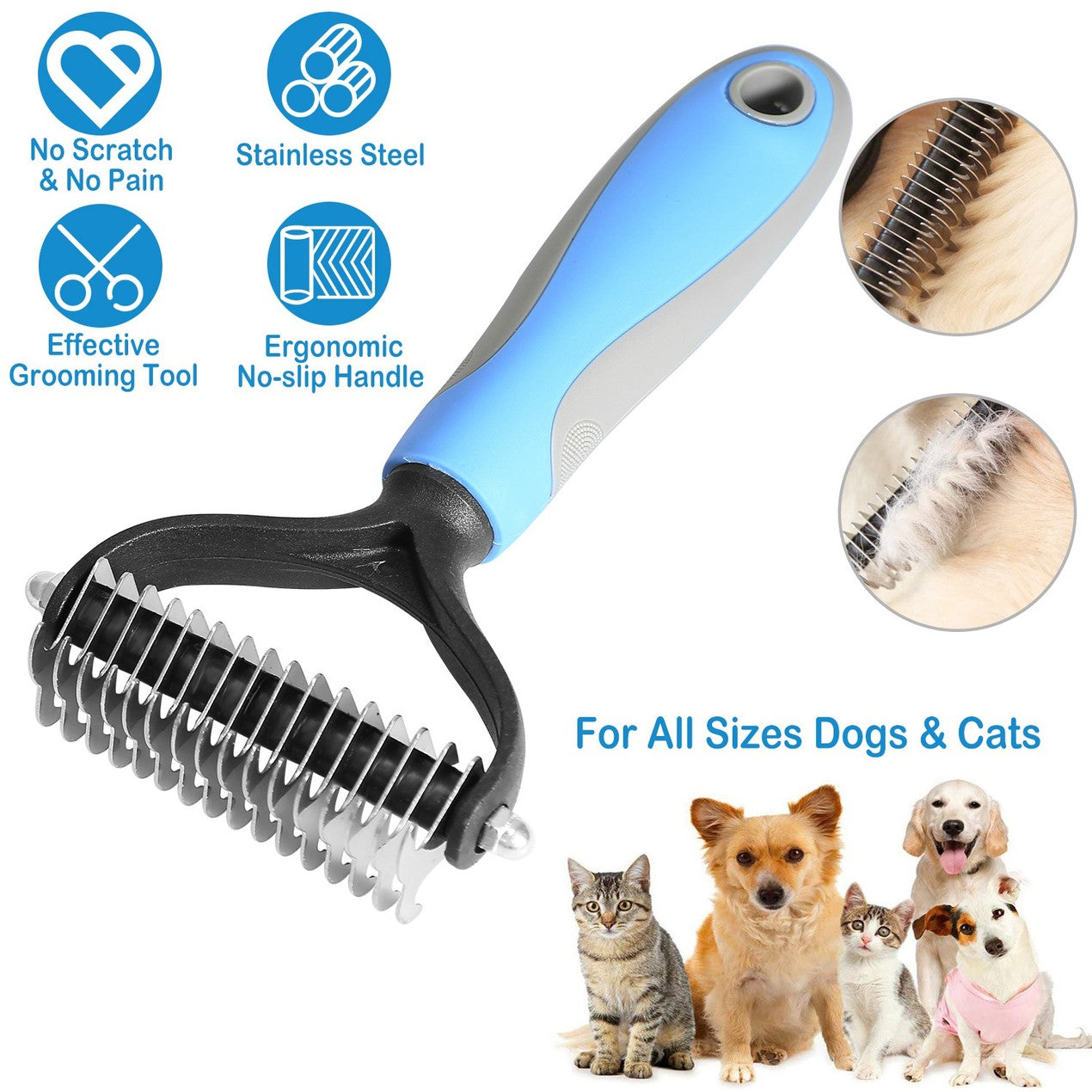 Professional Deshedding Tool For Dogs And Cats – civeed