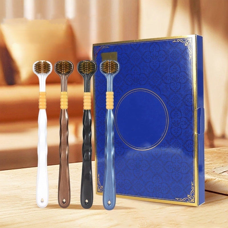 HOT SALE🦷Three-headed multi-angle cleaning toothbrush – civeed