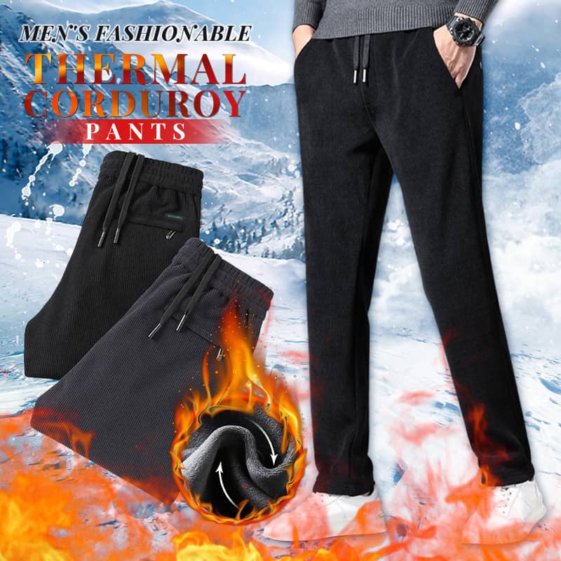 Men's Fashionable Thermal Corduroy Pants – civeed
